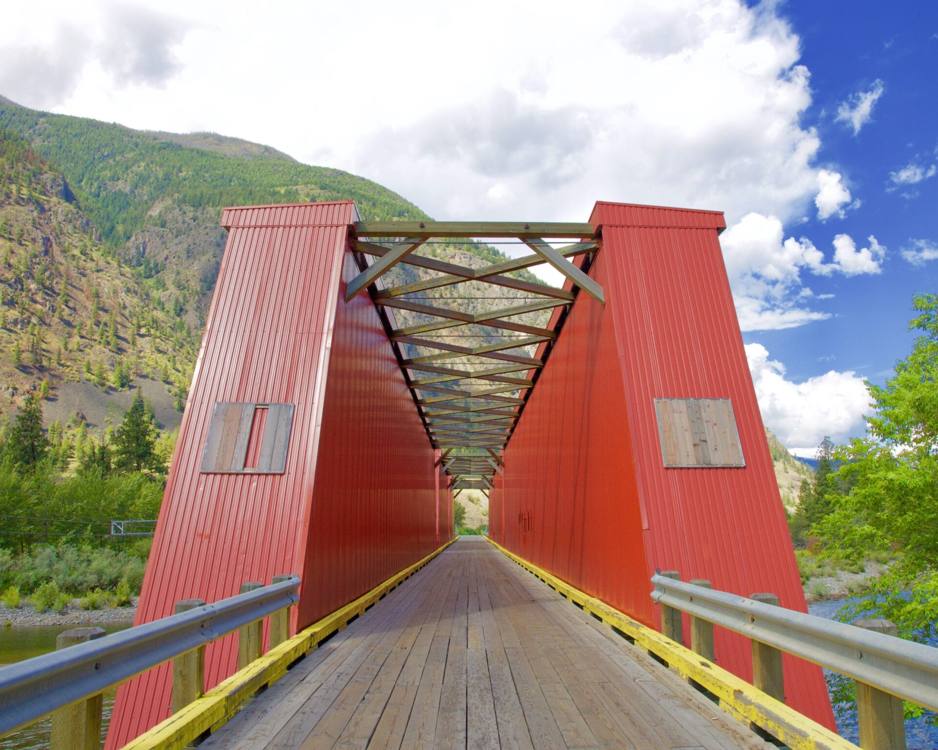 The Ashnola Bridge (Red Bridge) - Historic Places Days